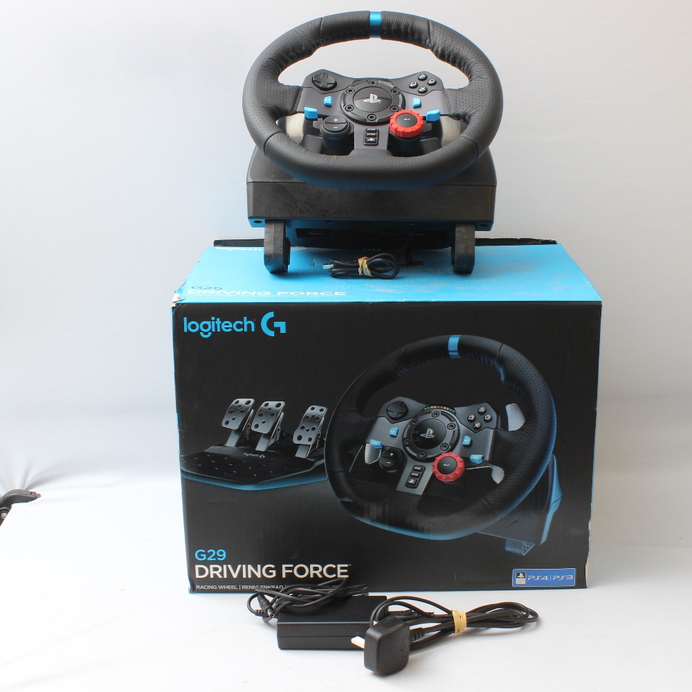 Pre-owned Logitech G29 Driving Force Racing Wheel - Only Faulty - Own4Less